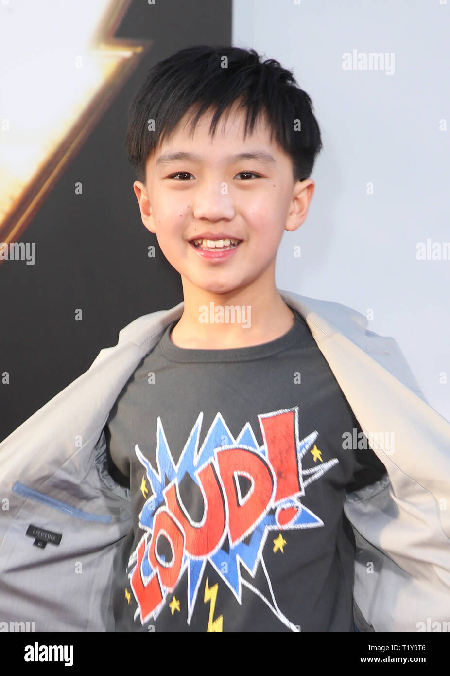 Hollywood CA March 28: Ian Chen, arrives for Warner Bros. Pictures And ...