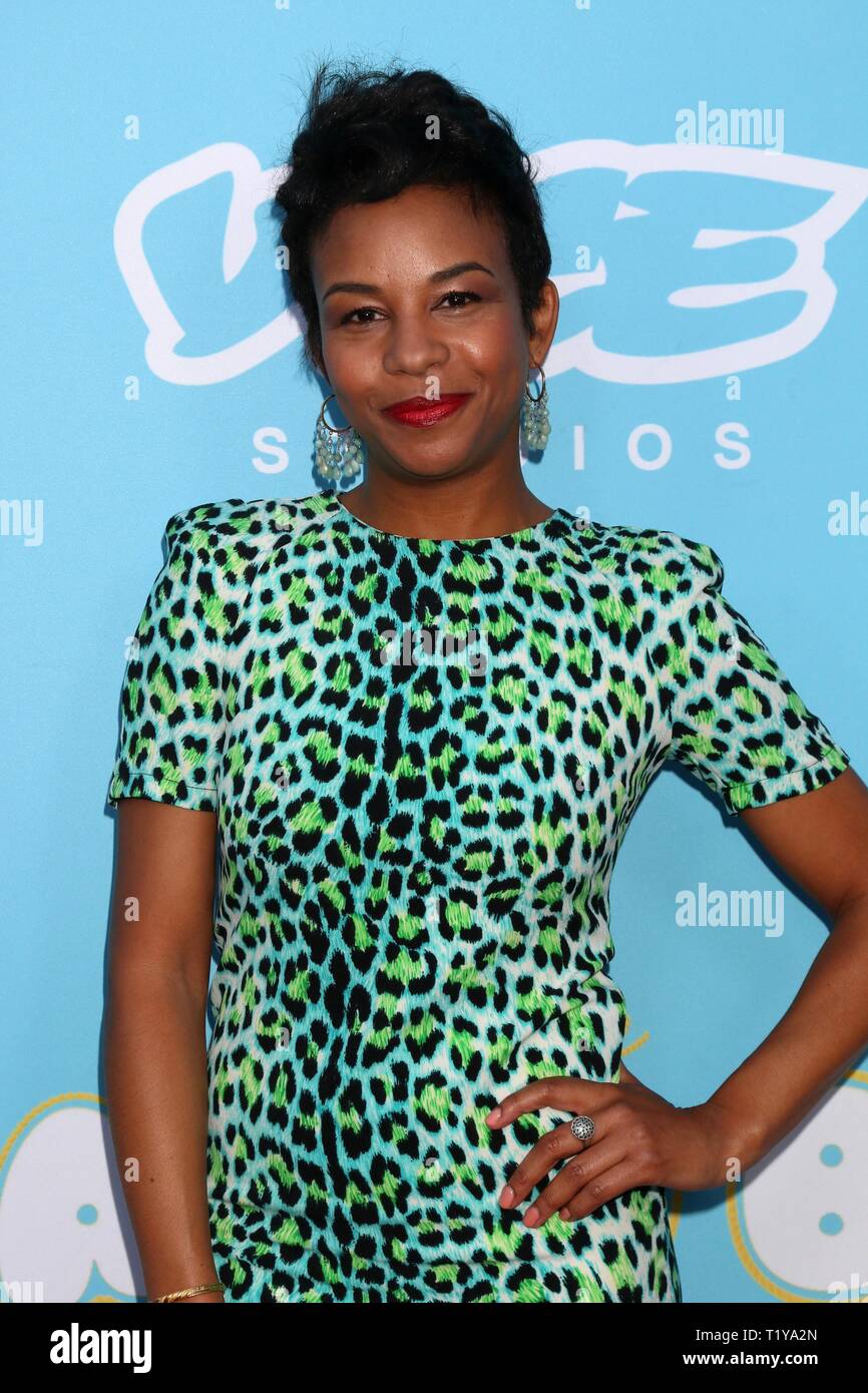 Los Angeles, CA, USA. 28th Mar, 2019. Aasha Davis at arrivals for NEON ...