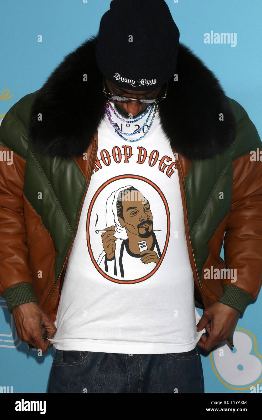 Los Angeles, CA, USA. 28th Mar, 2019. Snoop Dogg at arrivals for NEON ...