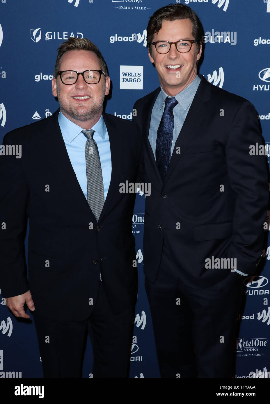 BEVERLY HILLS, LOS ANGELES, CALIFORNIA, USA - MARCH 28: Scott Icenogle ...