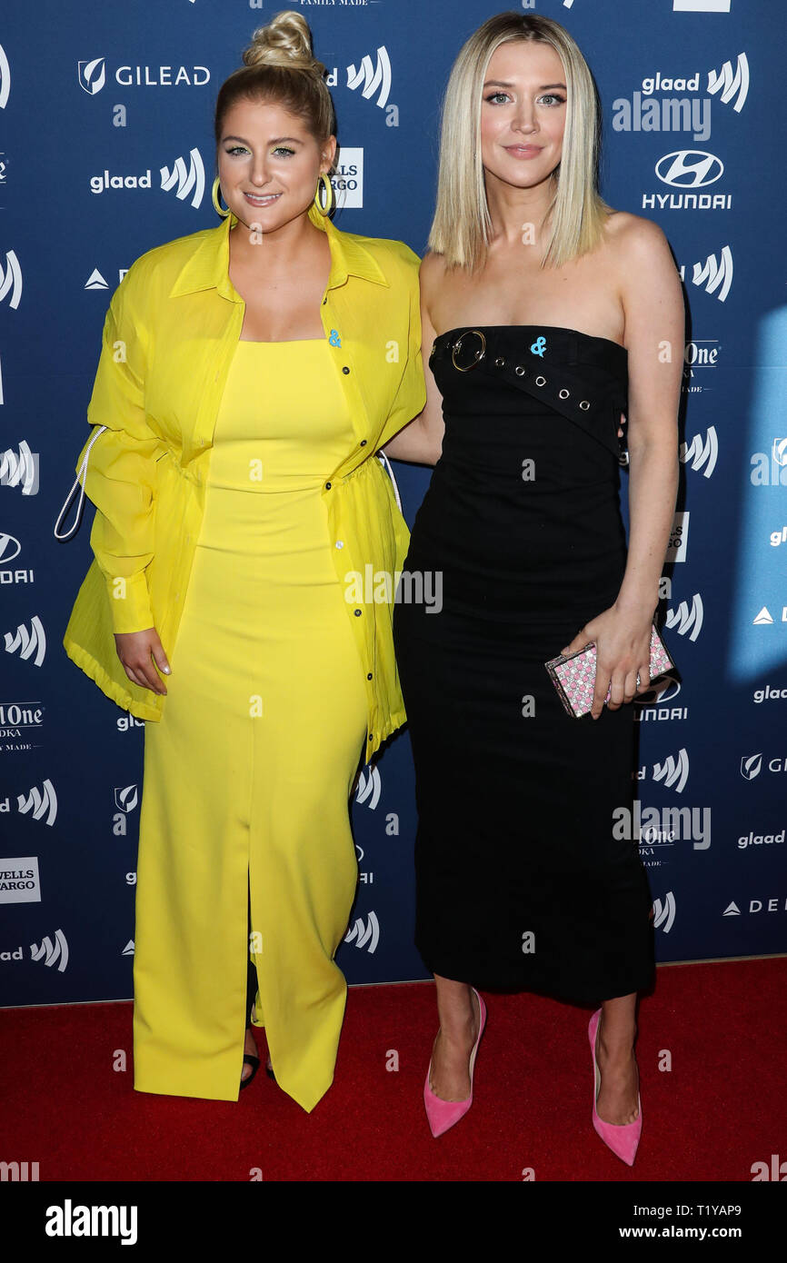 BEVERLY HILLS, LOS ANGELES, CALIFORNIA, USA - MARCH 28: Meghan Trainor ...