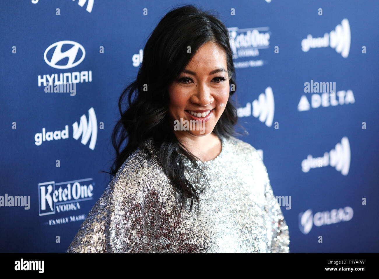 BEVERLY HILLS, LOS ANGELES, CALIFORNIA, USA - MARCH 28: Michelle Kwan ...