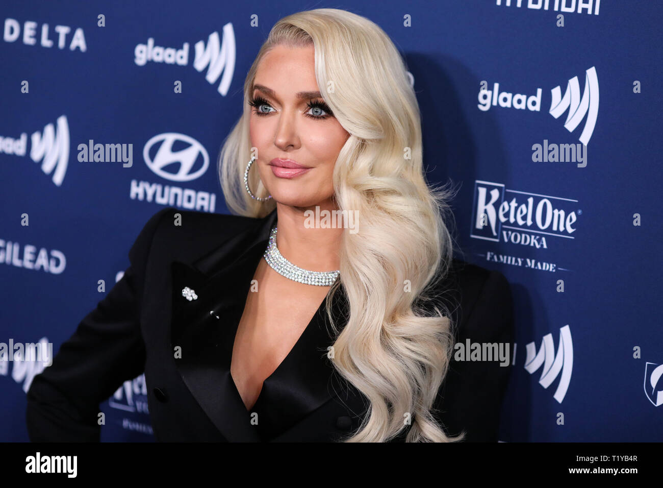 BEVERLY HILLS, LOS ANGELES, CALIFORNIA, USA - MARCH 28: Erika Jayne ...