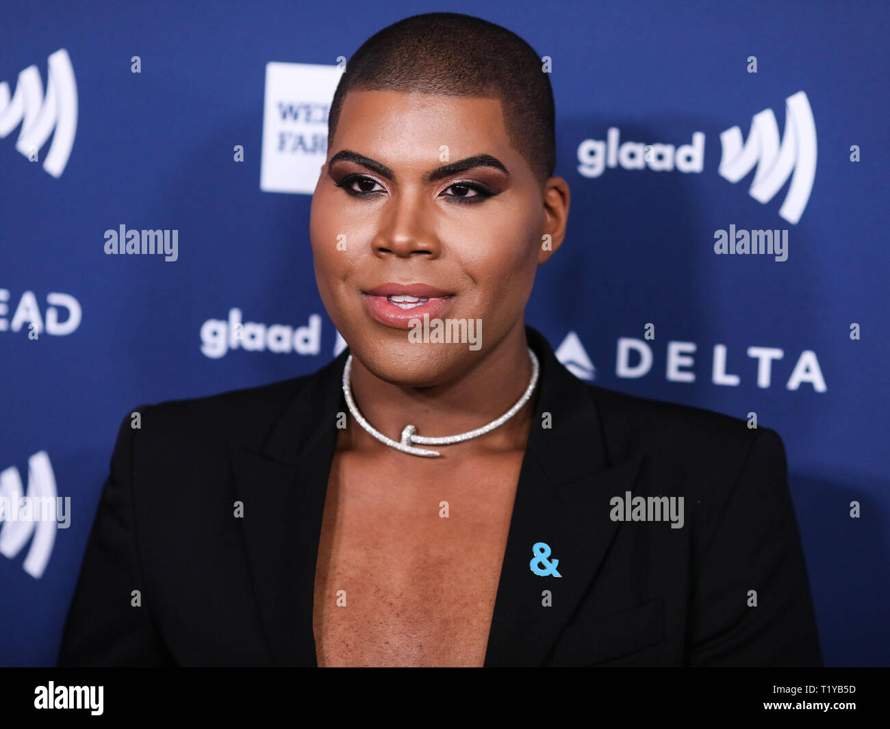 BEVERLY HILLS, LOS ANGELES, CALIFORNIA, USA - MARCH 28: EJ Johnson ...