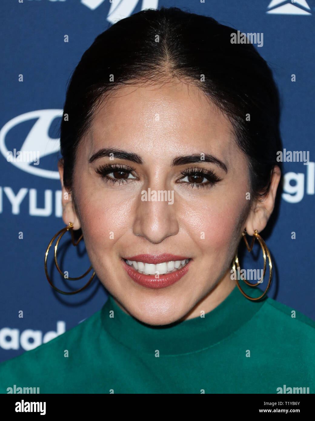 BEVERLY HILLS, LOS ANGELES, CALIFORNIA, USA - MARCH 28: Gabrielle Ruiz ...