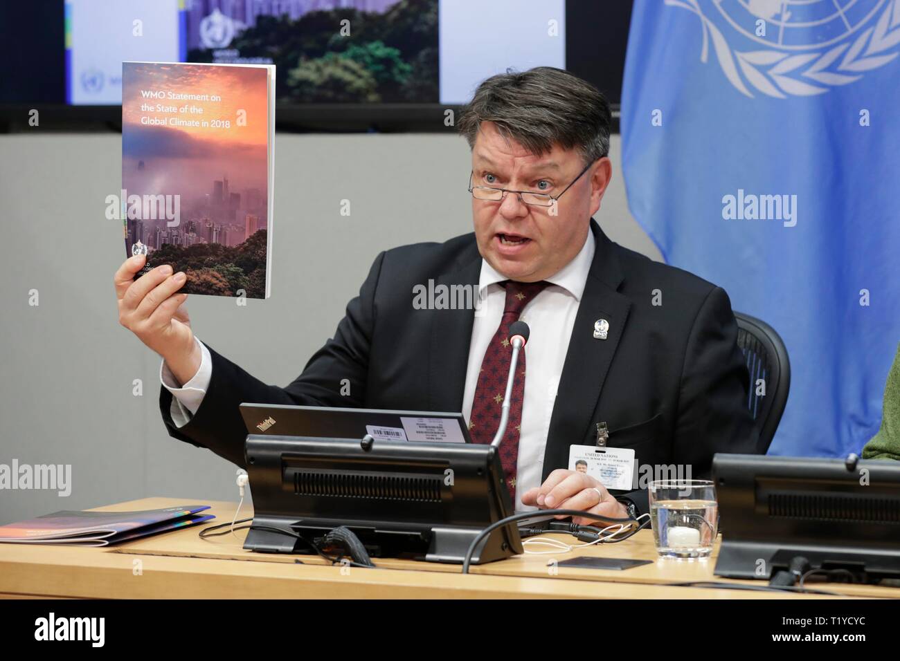 Secretary general of wmo hi-res stock photography and images - Alamy