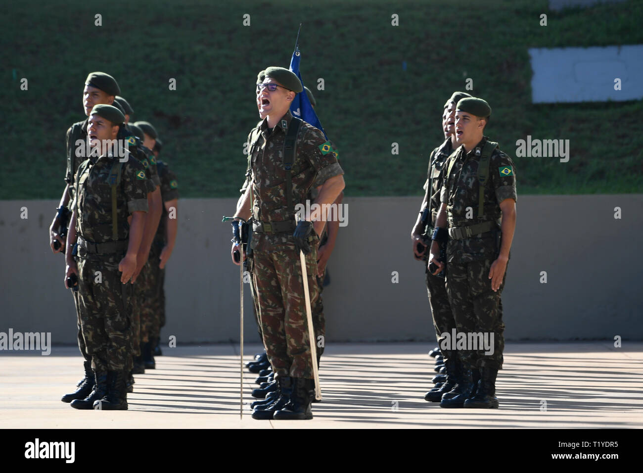 Brasilia, Brazil. 29th Mar, 2019. DF - Brasilia - 03/29/2019 - Ceremony ...