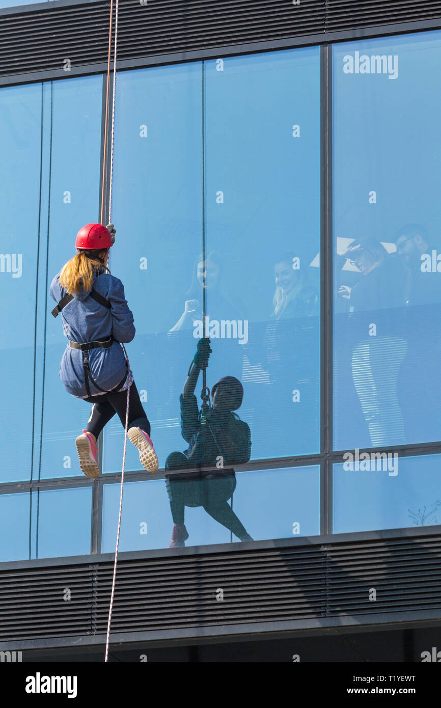 Bournemouth, Dorset, UK. 29th Mar, 2019. Staff working for ...