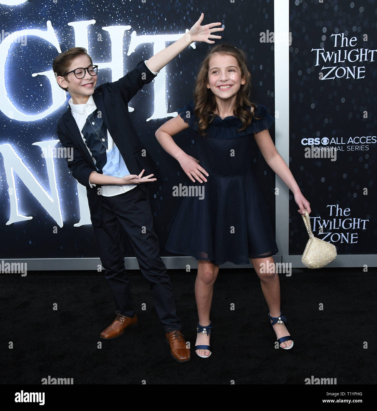 26 March 2019 - Los Angeles, California - Jacob Tremblay, Erica ...