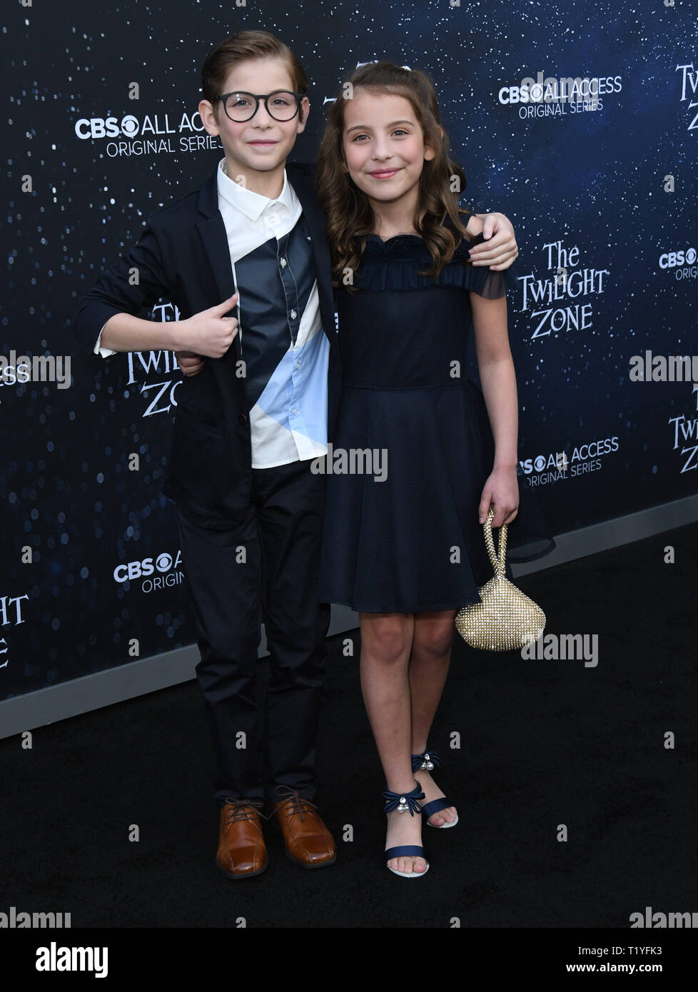 26 March 2019 - Los Angeles, California - Jacob Tremblay, Erica ...