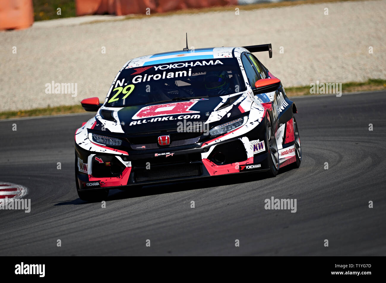 Circuit de Barcelona-Catalunya, Barcelona, Spain. 29th Mar, 2019. FIA ...