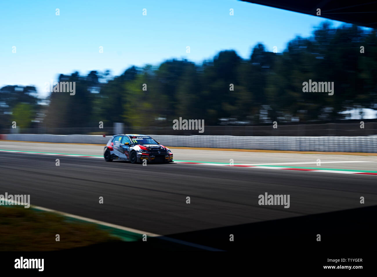Barcelona, Spain. 29 March, 2019. Johan Kristoffersson (SWE ...