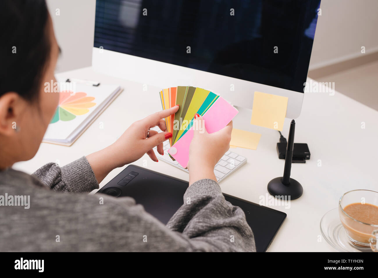 Colour samples hi-res stock photography and images - Alamy