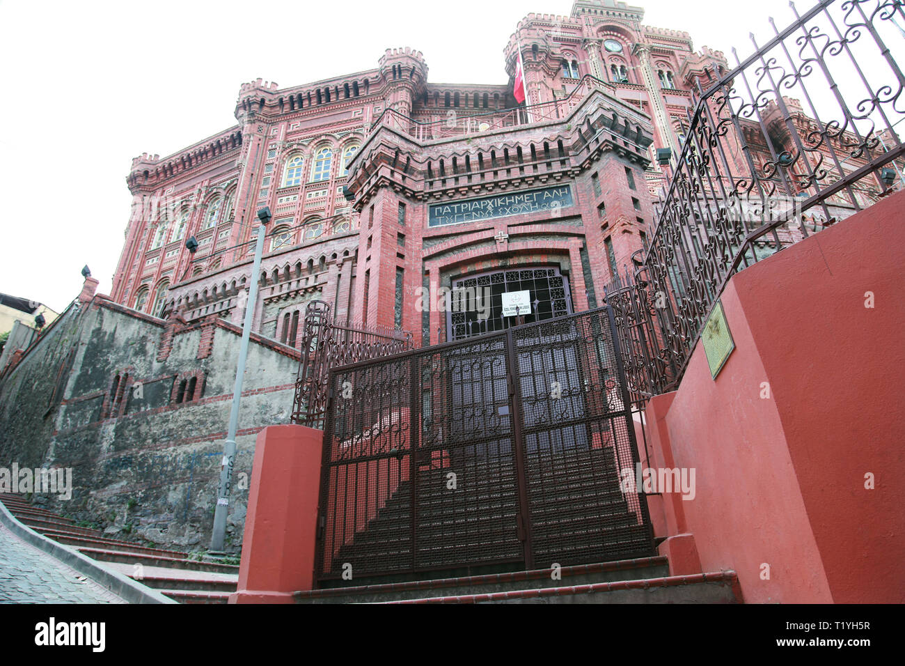 Fener-Rum Orthodox College (Fener-Rum Lisesi) at Balat District in ...