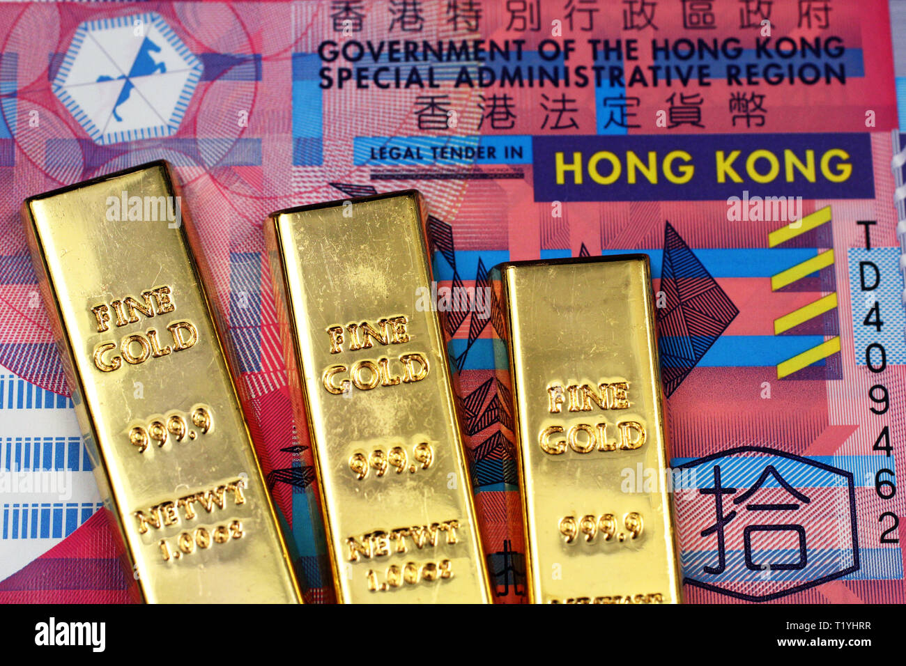 Gold Ingot Chinese High Resolution Stock Photography and Images - Alamy
