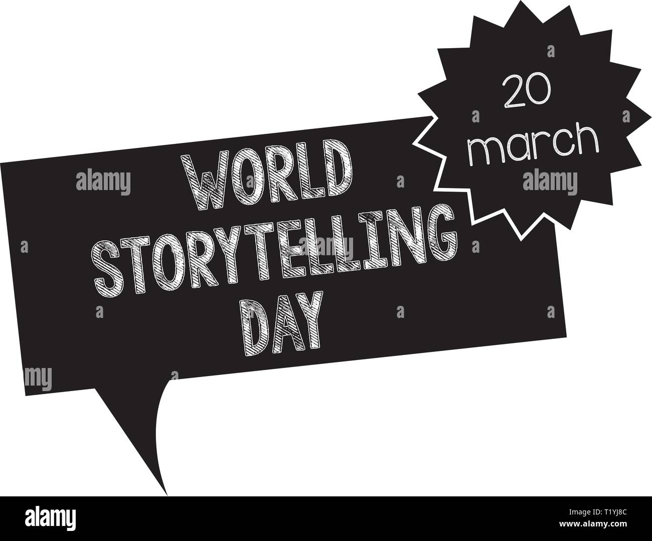 Symbol for World Storytelling Day - the holiday is celebrated on March ...