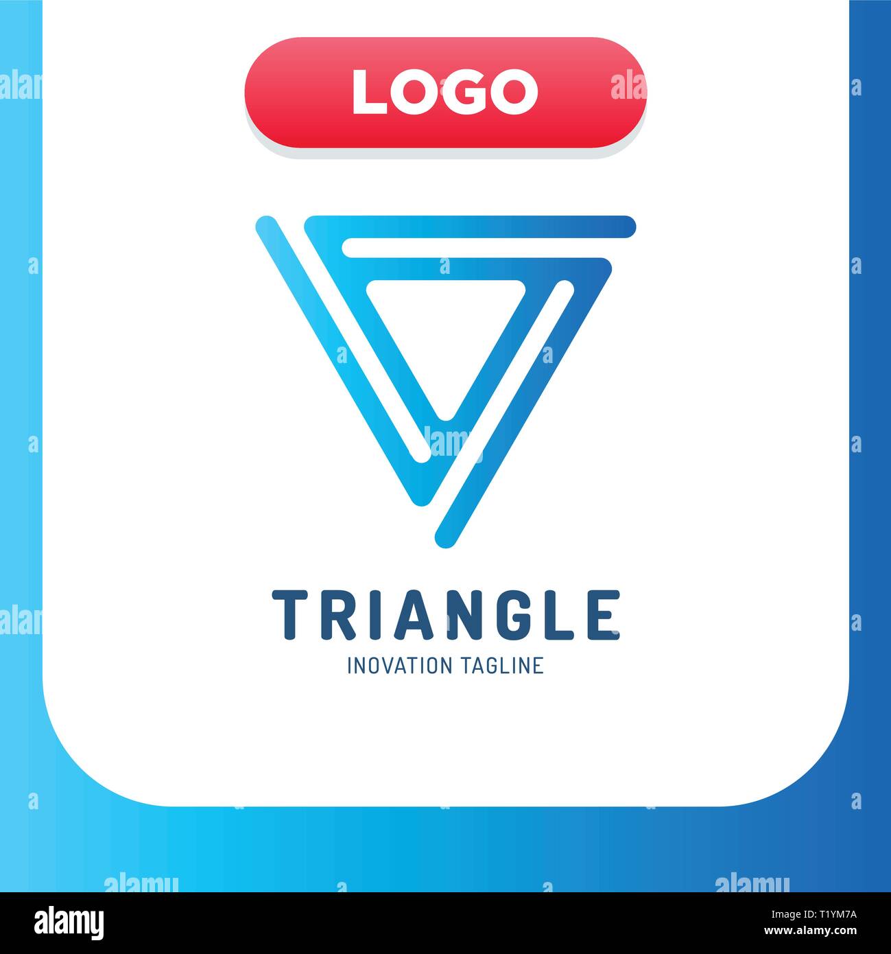 Prism in white blue Stock Vector Images - Alamy