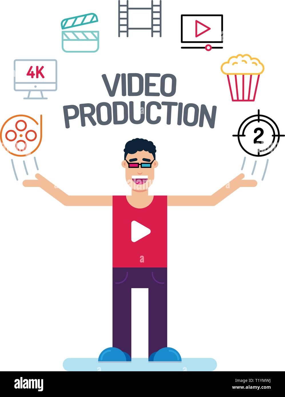 Video game producer Stock Vector Images - Alamy