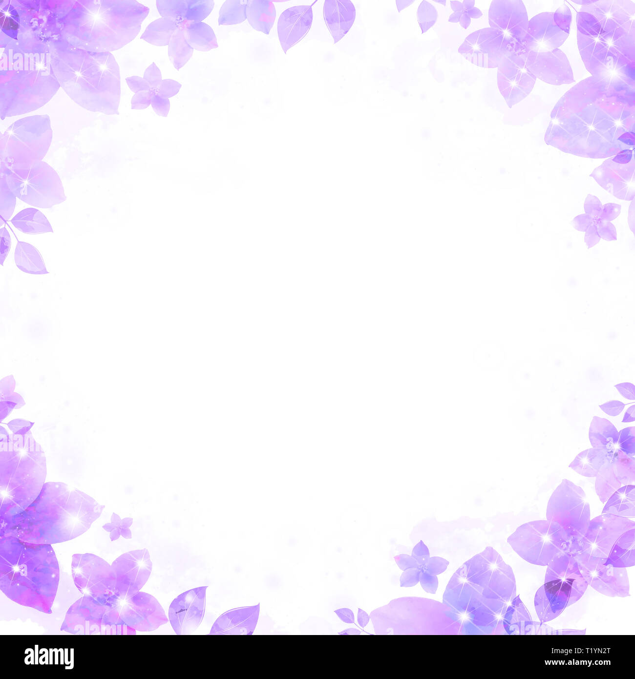 Light Violet Flower Background