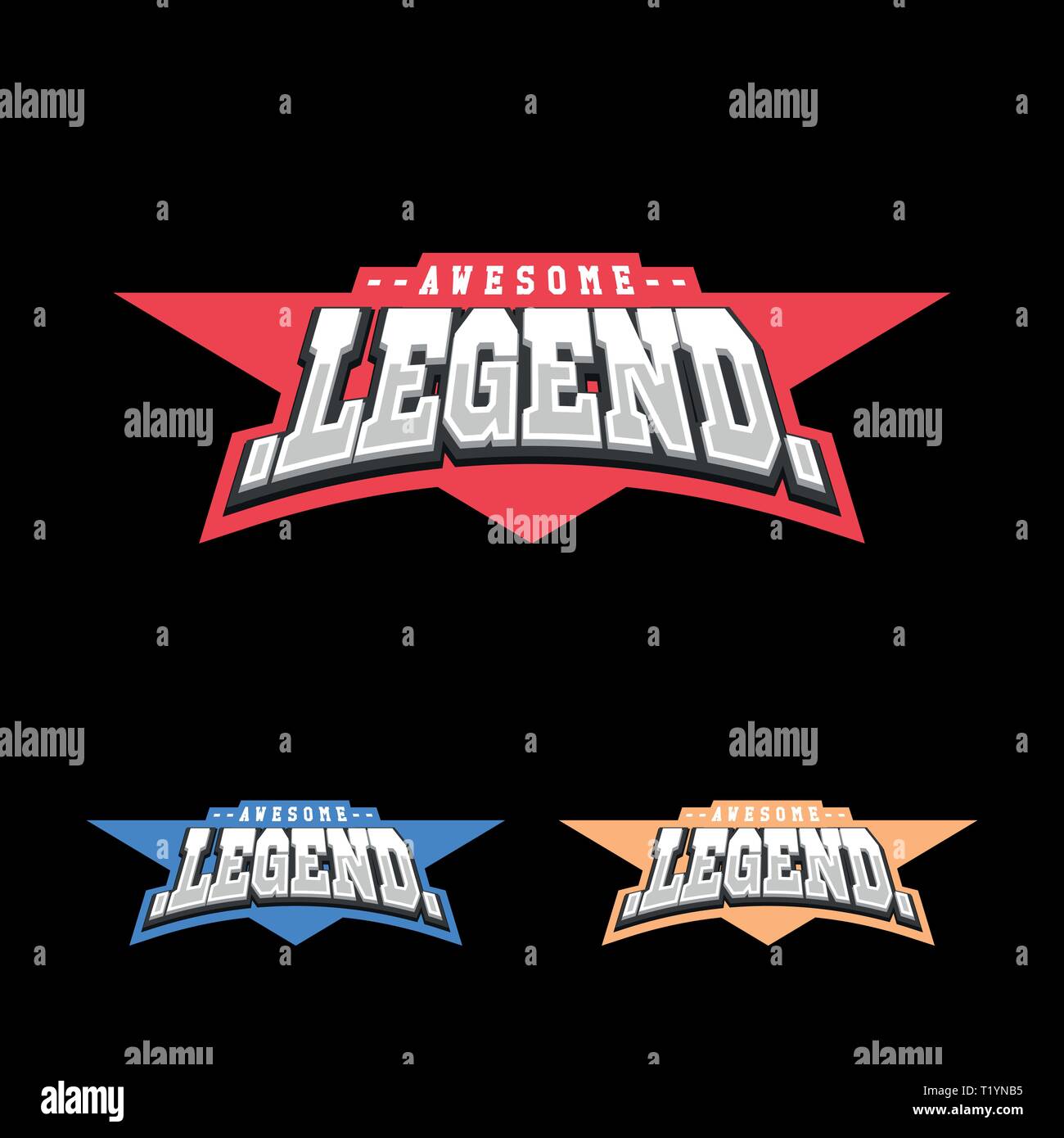 Legends coast Stock Vector Images - Alamy