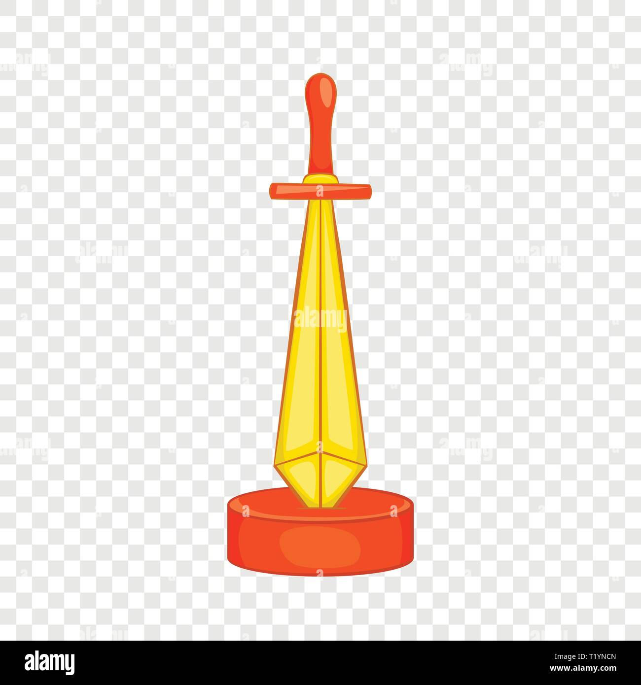 Golden sword award icon, cartoon style Stock Vector Image & Art - Alamy