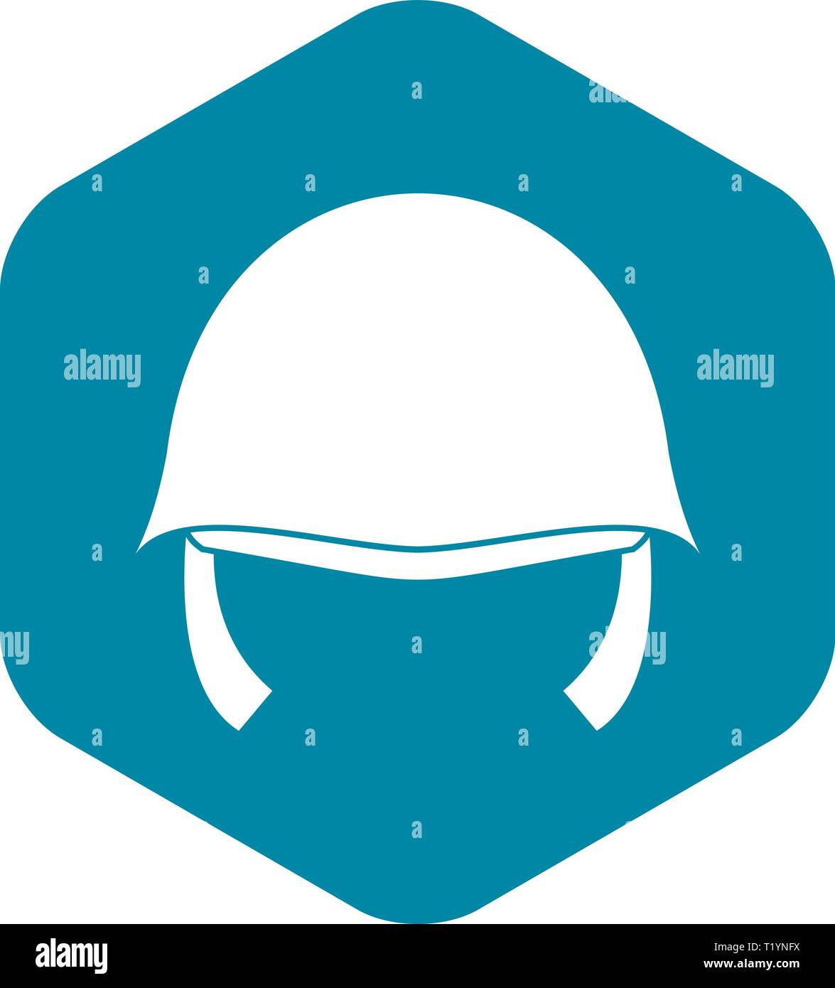 Military helmet icon, simple style Stock Vector Image & Art - Alamy
