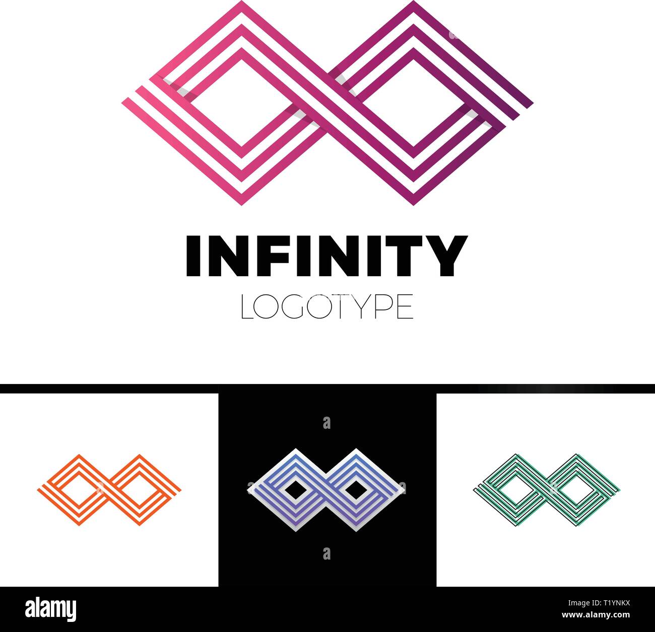 Business Infinity Symbol Abstract Logo design vector template.Financial ...