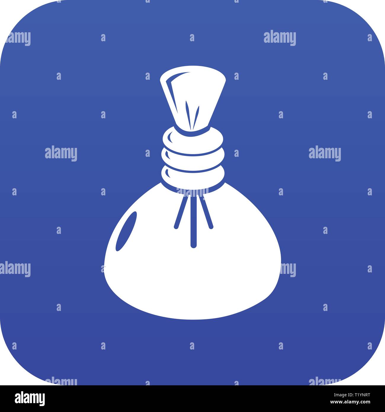 Spa hot compress icon blue vector Stock Vector Image & Art - Alamy