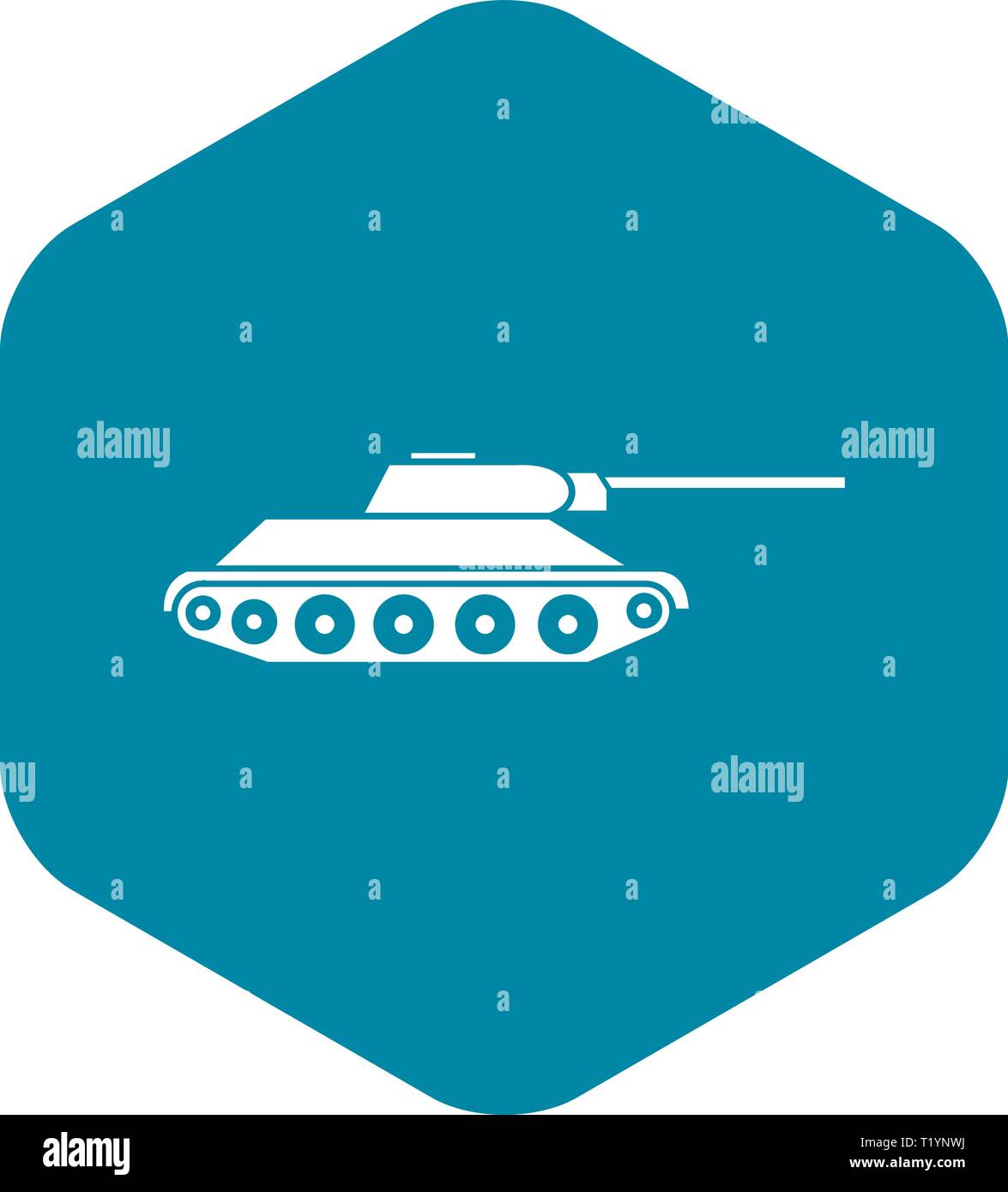 Tank icon, simple style Stock Vector Image & Art - Alamy