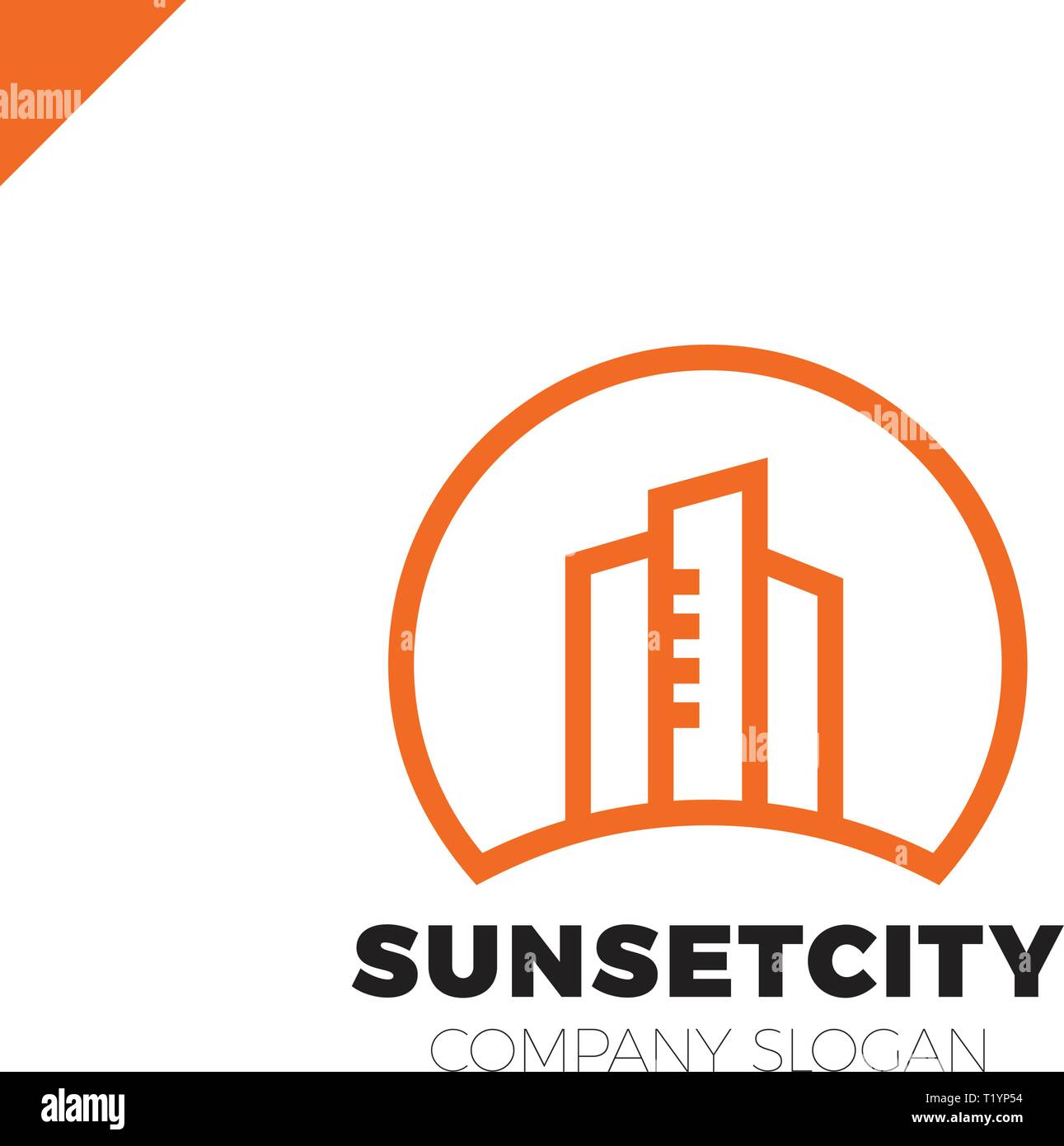 City sunrise beach Stock Vector Images - Alamy