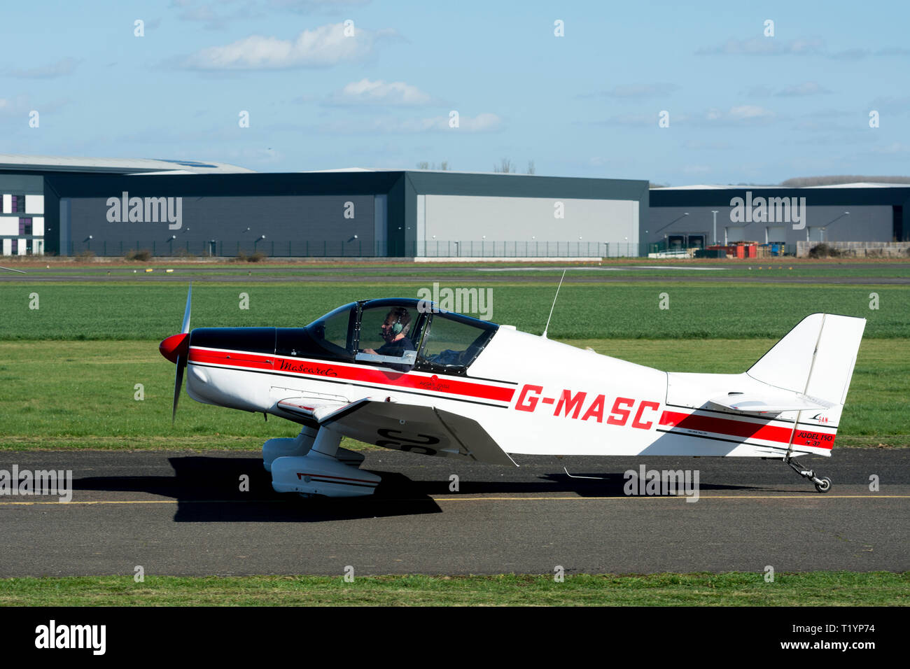 Jodel D150 Mascaret (G-MASC) at Wellesbourne Airfield, Warwickshire, UK ...