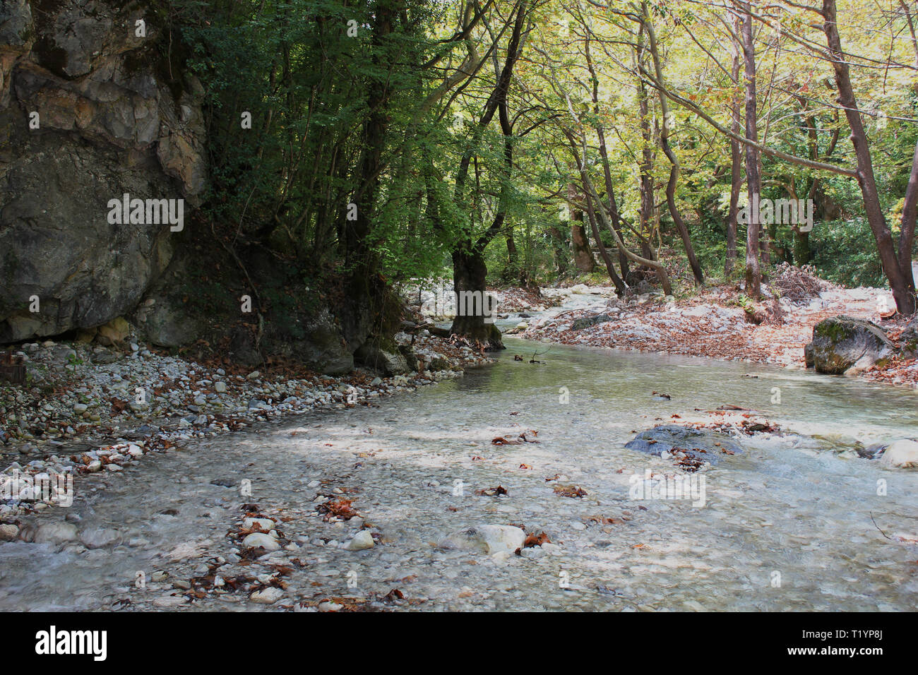 River and Springs in Pozar Thermal Baths Aridaia Greece Stock Photo - Alamy