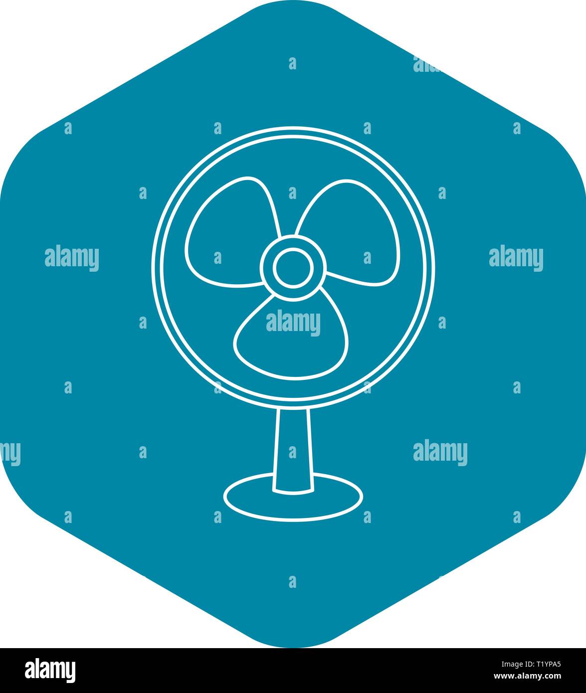 Ventilator icon, outline style Stock Vector Image & Art - Alamy