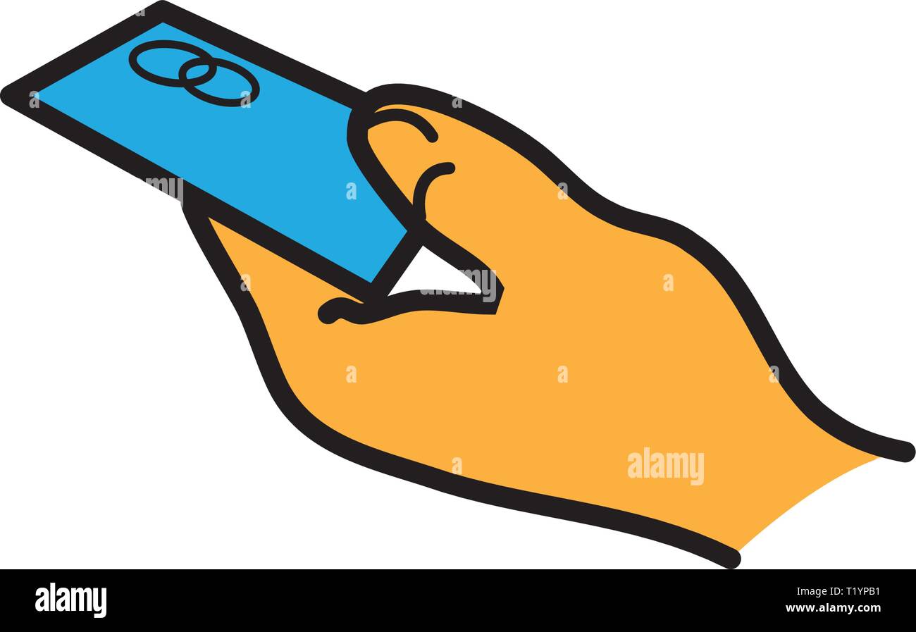 Business customer paying Stock Vector Images - Alamy