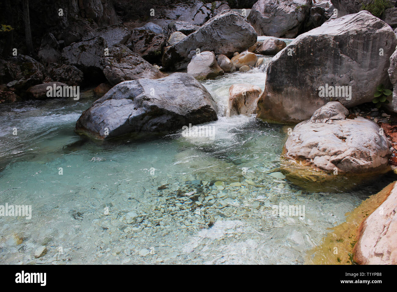 River and Springs in Pozar Thermal Baths Aridaia Greece Stock Photo - Alamy