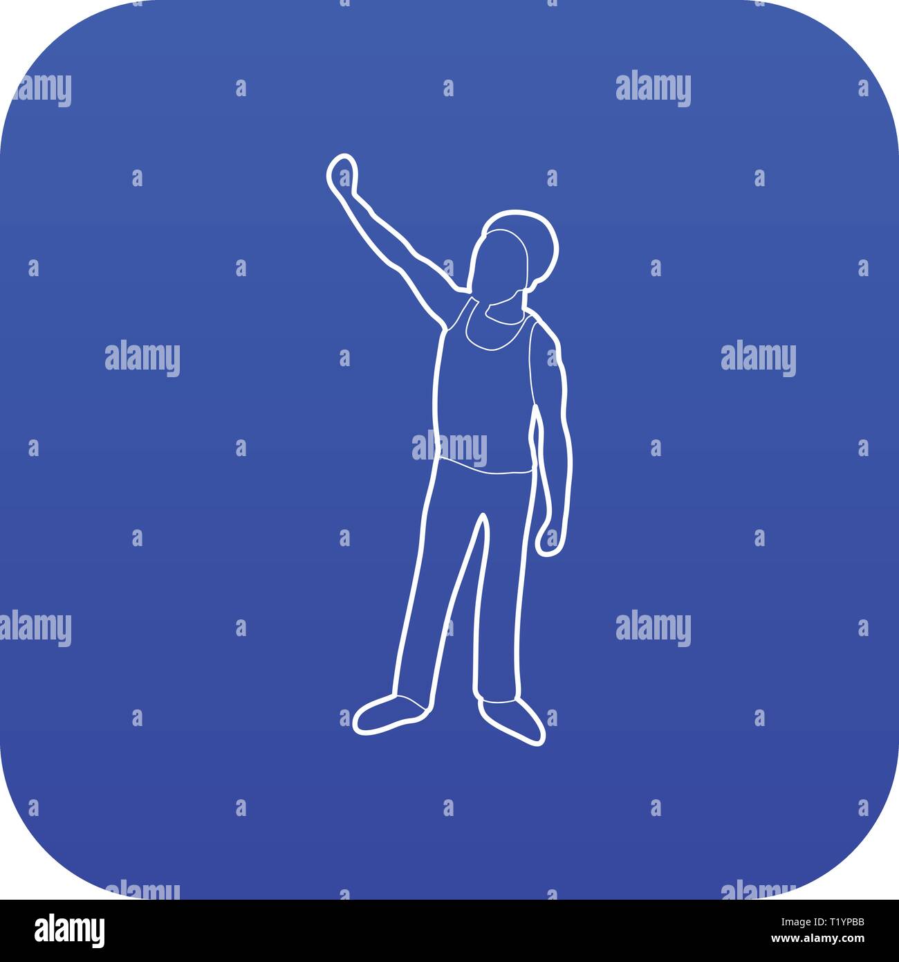 Blue rebellion Stock Vector Images - Alamy