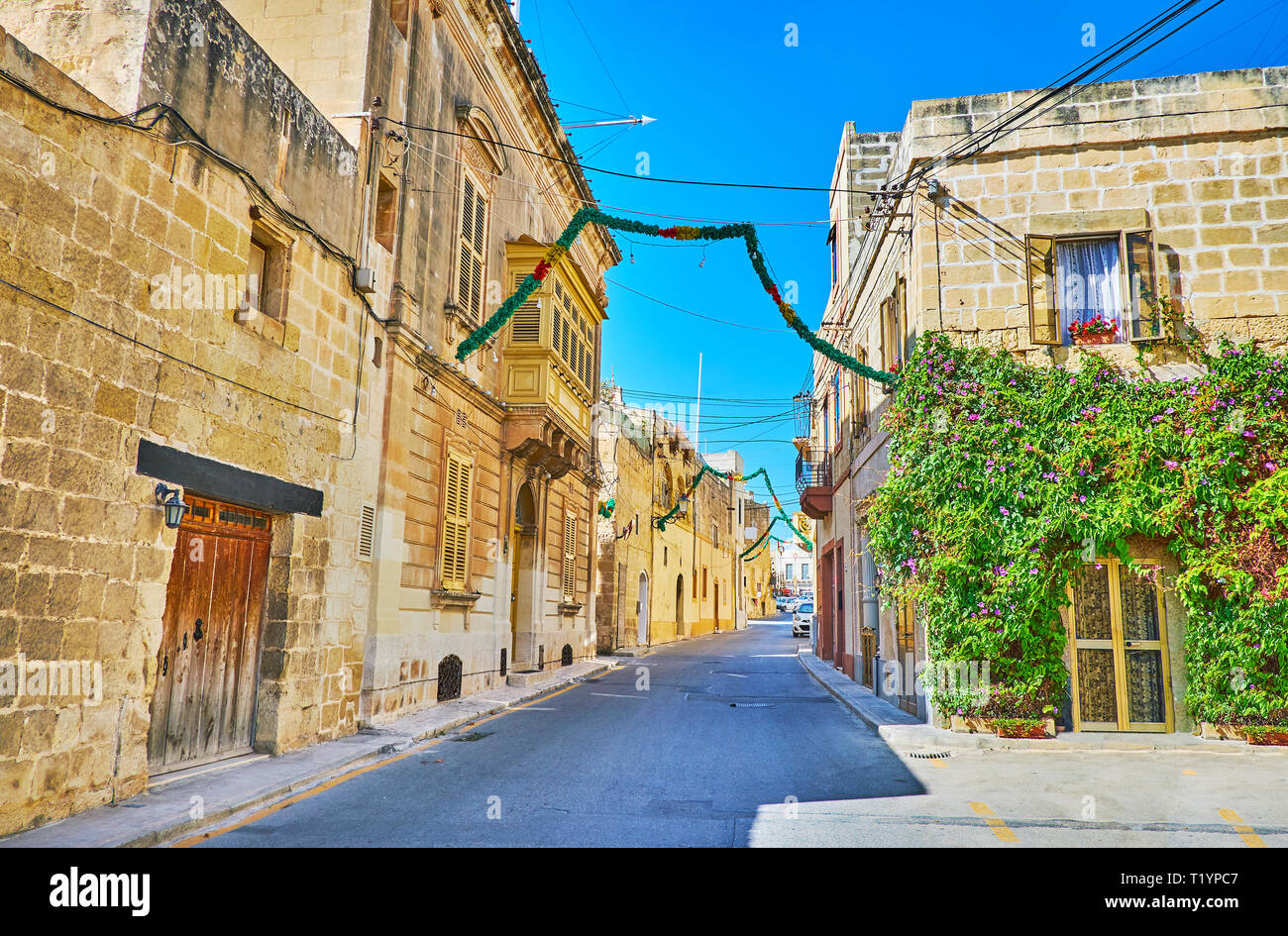 Siggiewi street decorations hi-res stock photography and images - Alamy