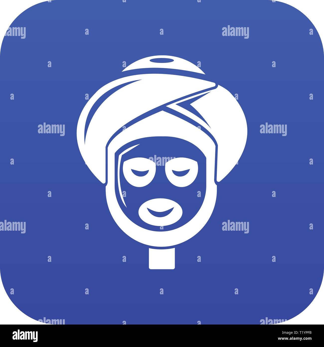 Thin blue line face mask hi-res stock photography and images - Alamy