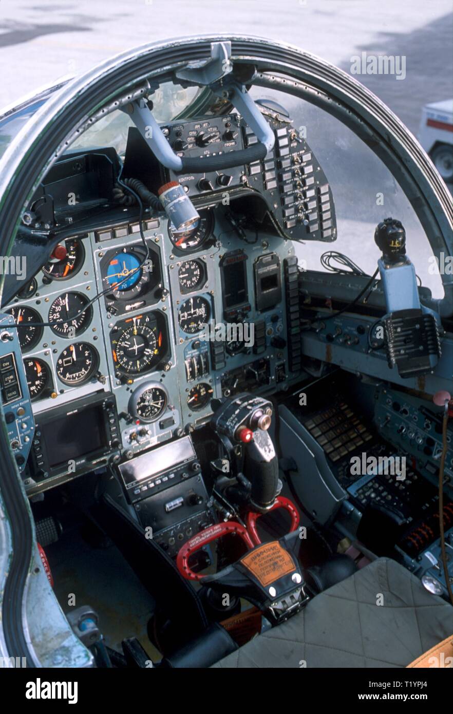 Myasishchev M-55, former Soviet military spy airplane, from 1992 ...