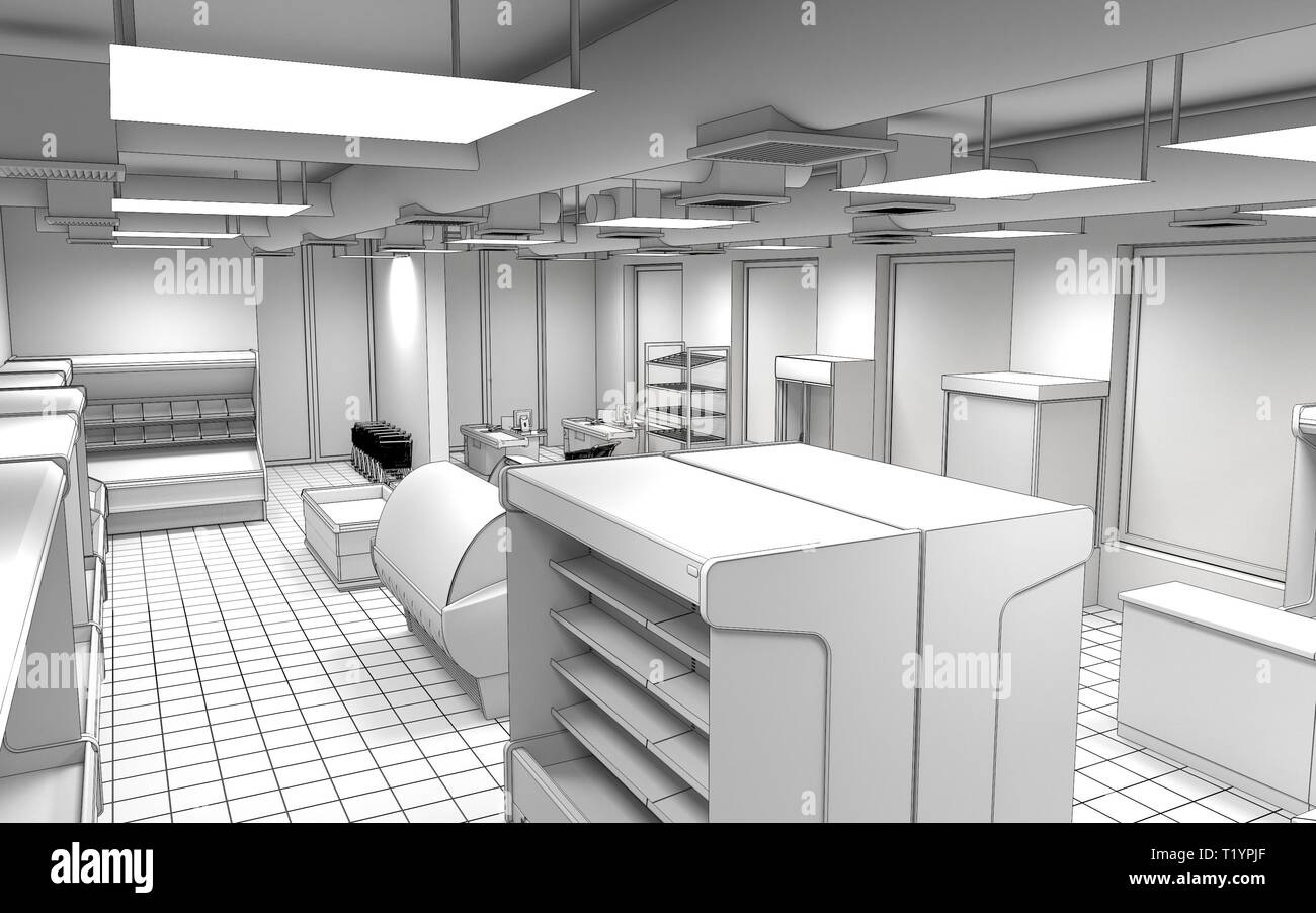 Convenience store empty counter hi-res stock photography and images - Alamy