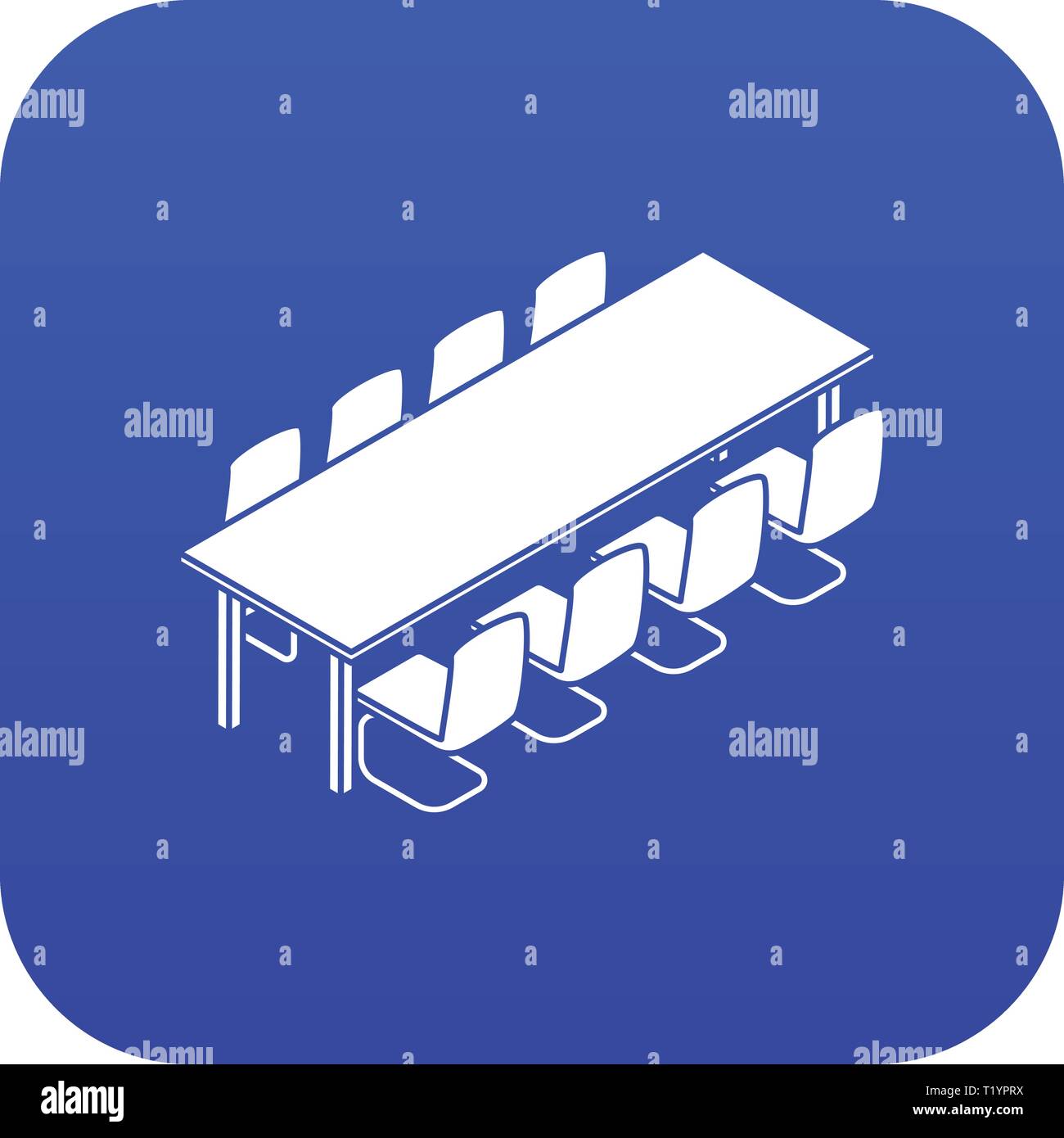 Boardroom meeting blue Stock Vector Images - Alamy