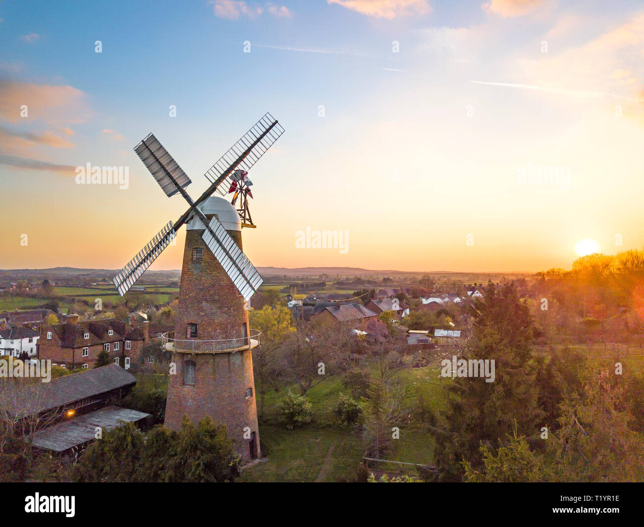 Drone of windmill High Resolution Stock Photography and Images - Alamy