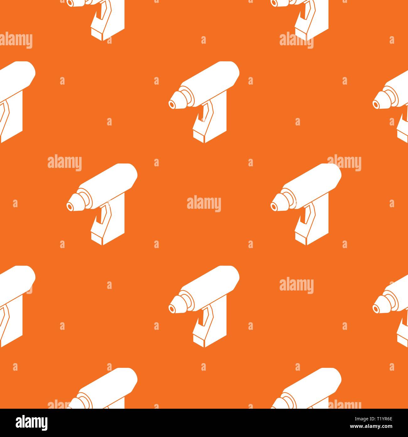 Orange welding machine Stock Vector Images - Alamy