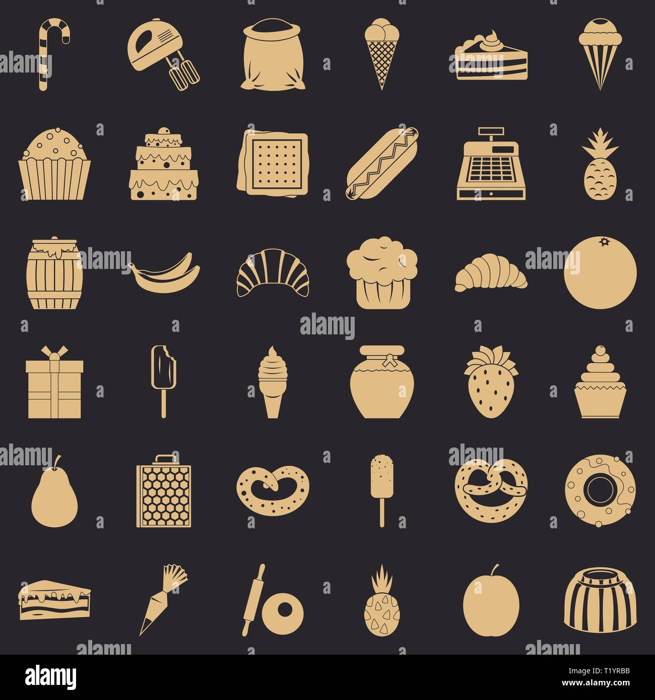 Plum muffin Stock Vector Images - Alamy