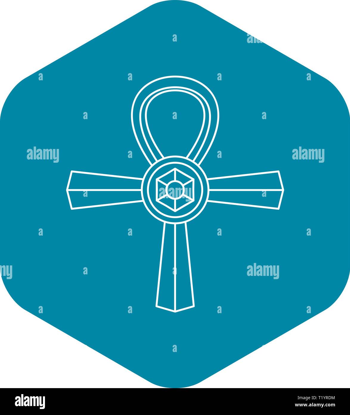 Ankh symbol icon, simple style Stock Vector Image & Art - Alamy