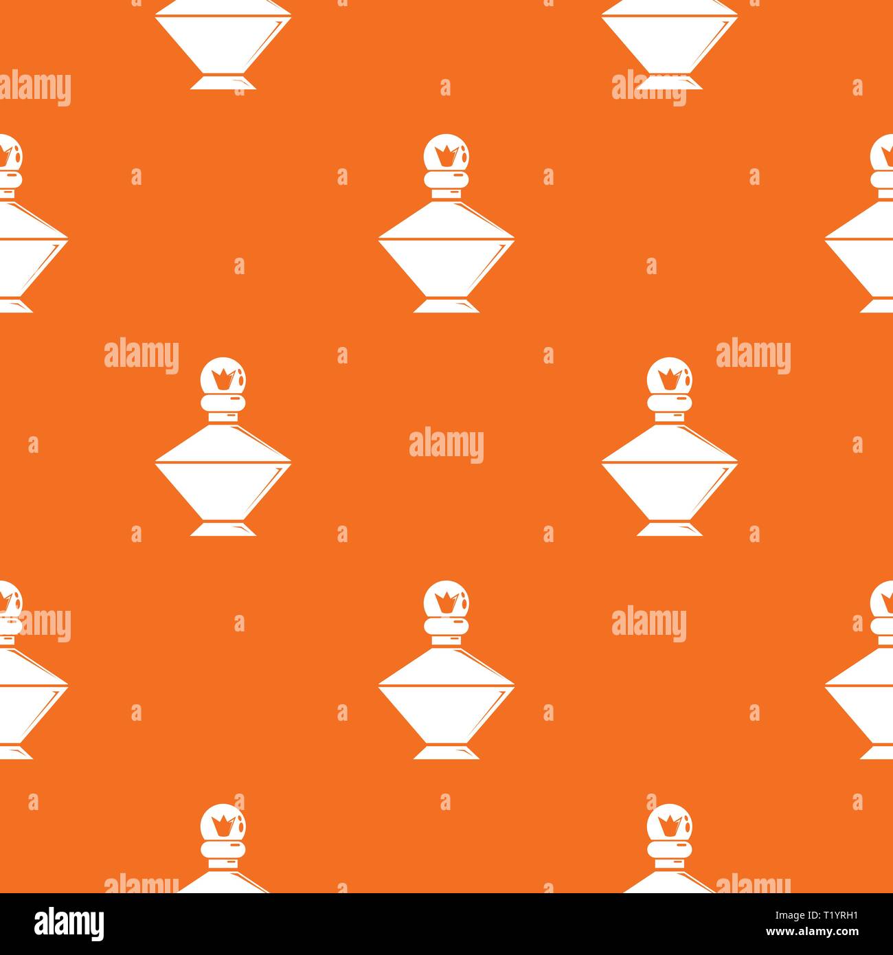 Queen perfume pattern vector orange Stock Vector Image & Art - Alamy