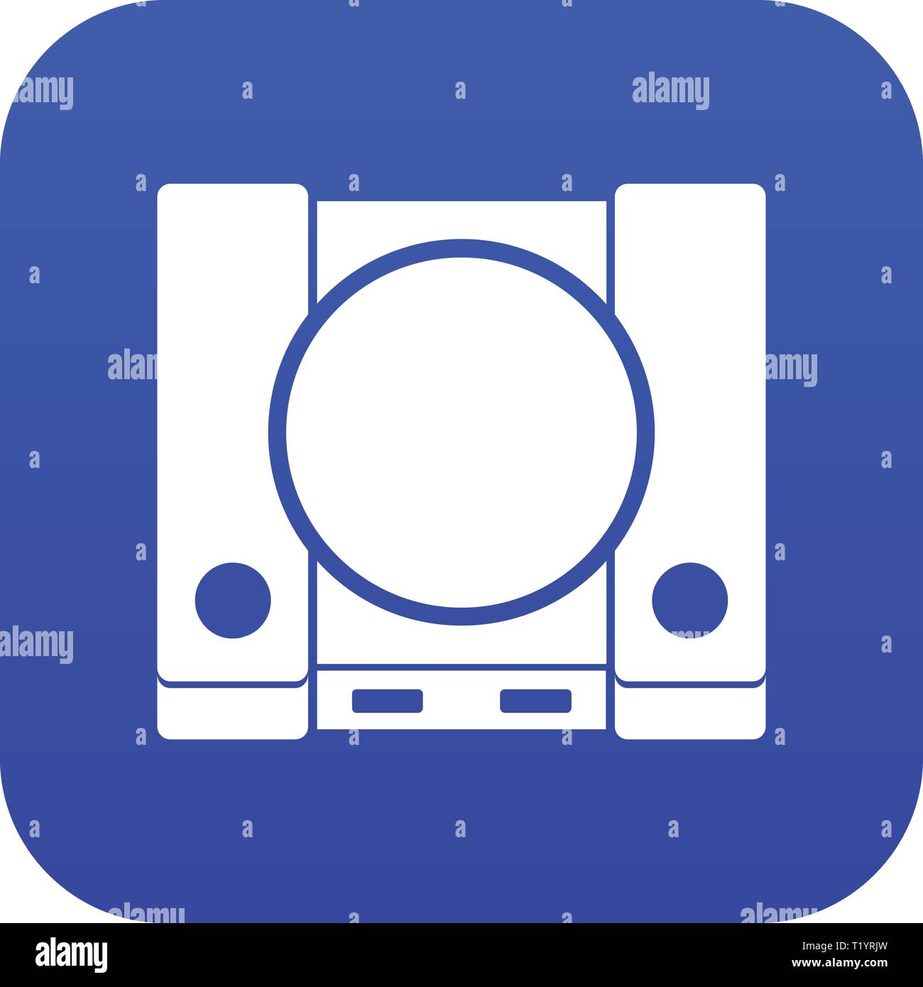 PlayStation icon digital blue Stock Vector Image & Art - Alamy
