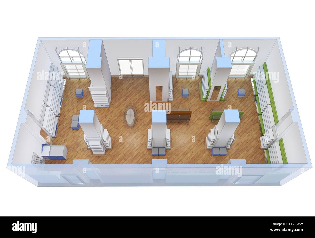 Freezer Section Grocery Store Cut Out Stock Images & Pictures - Alamy