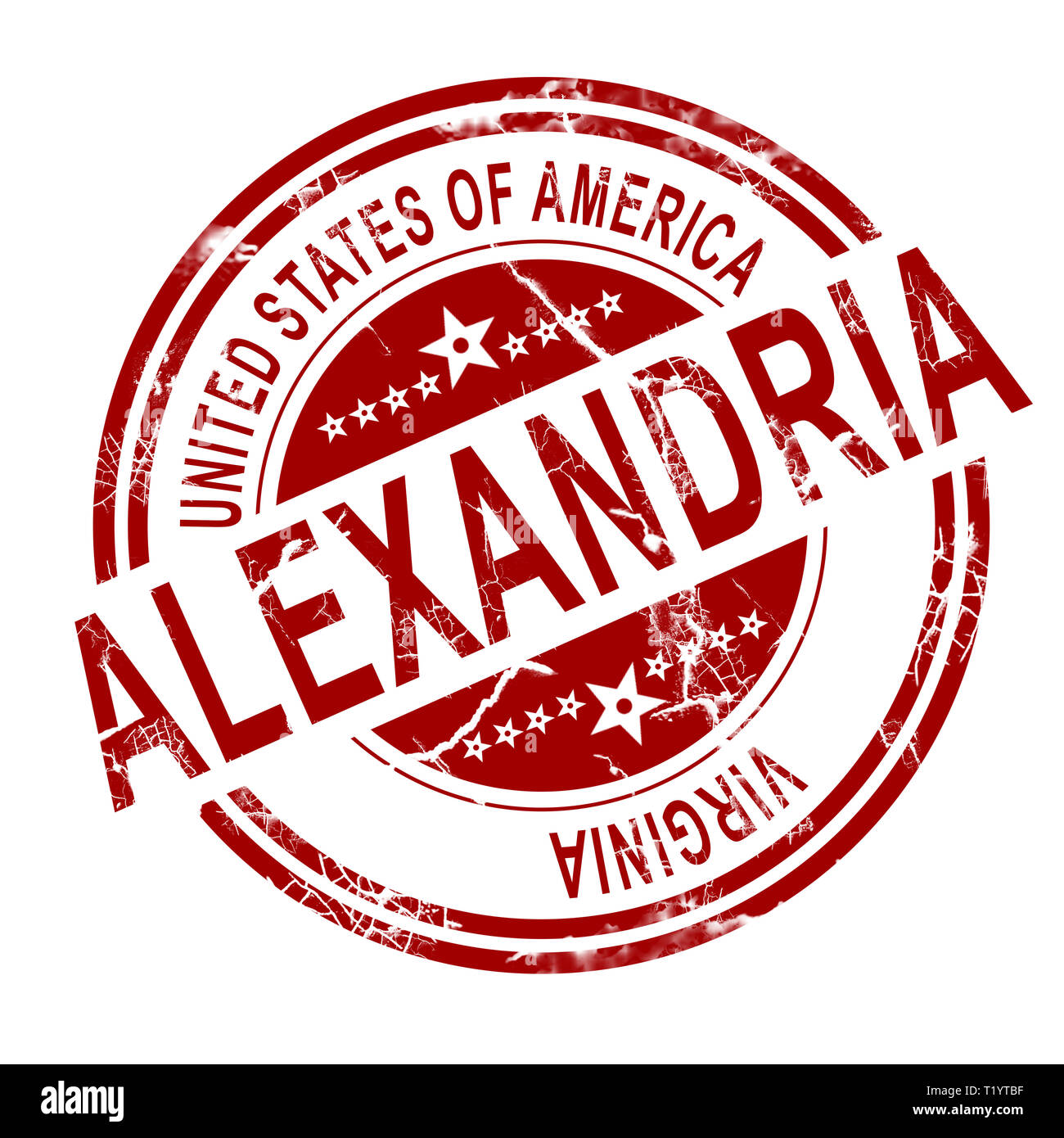 Red Alexandria with white background, 3D rendering Stock Photo - Alamy