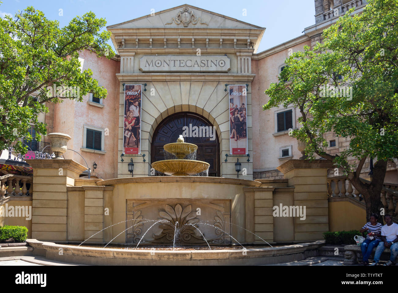 East Entrance to Montecasino Leisure & Casino Complex, Fourways ...